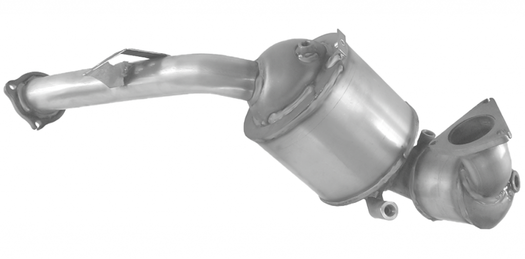 Dieselpartikelfilter (DPF) - Audi A5 Quattro 3.0 TDI Motorkod: CCWB ...